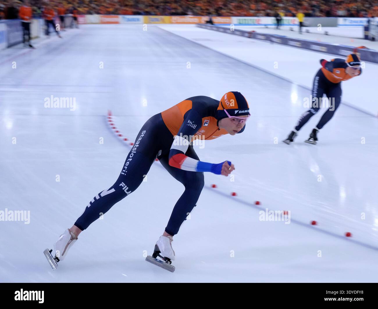 Joy Beune of the Netherlands competes in the women's 3000 meters speed ...