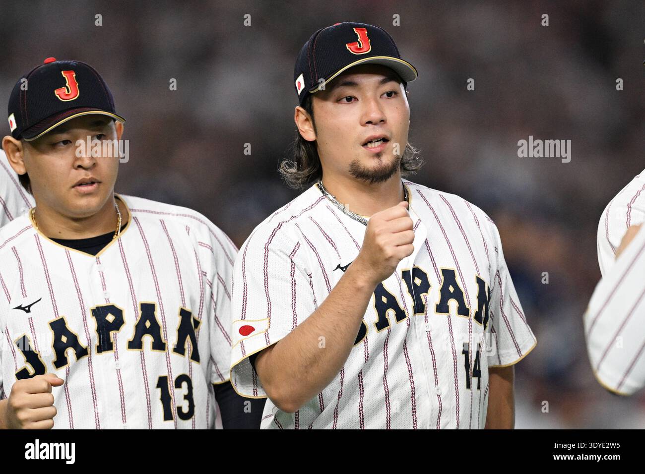 (L-R) Hiroya Miyagi (JPN), Hiromi Itoh (JPN), MARCH 7, 2026 - Baseball ...