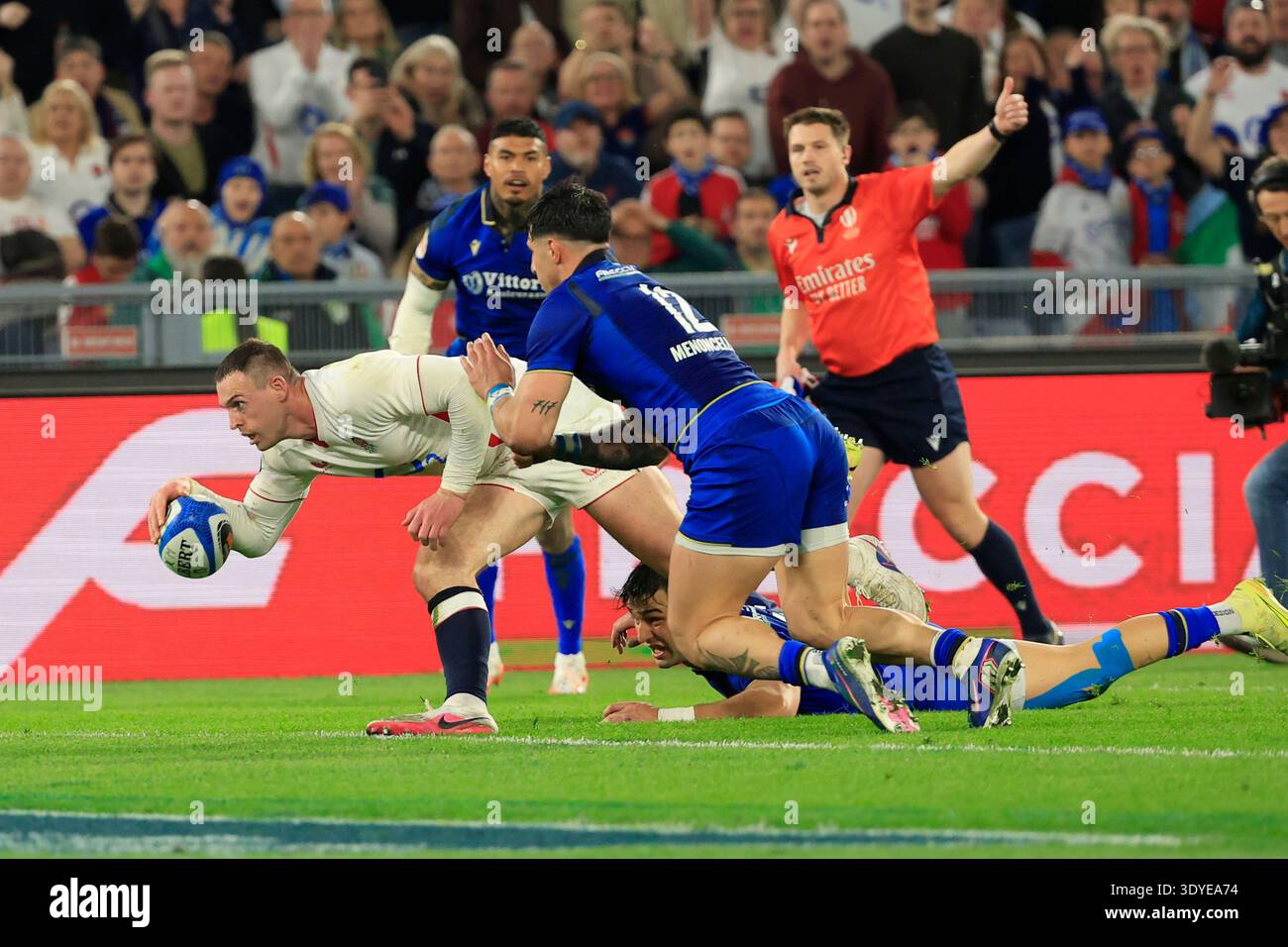 Stadio Olimpico, Rome, Italy. 7th Mar, 2026. Six Nations Rugby; Italy ...
