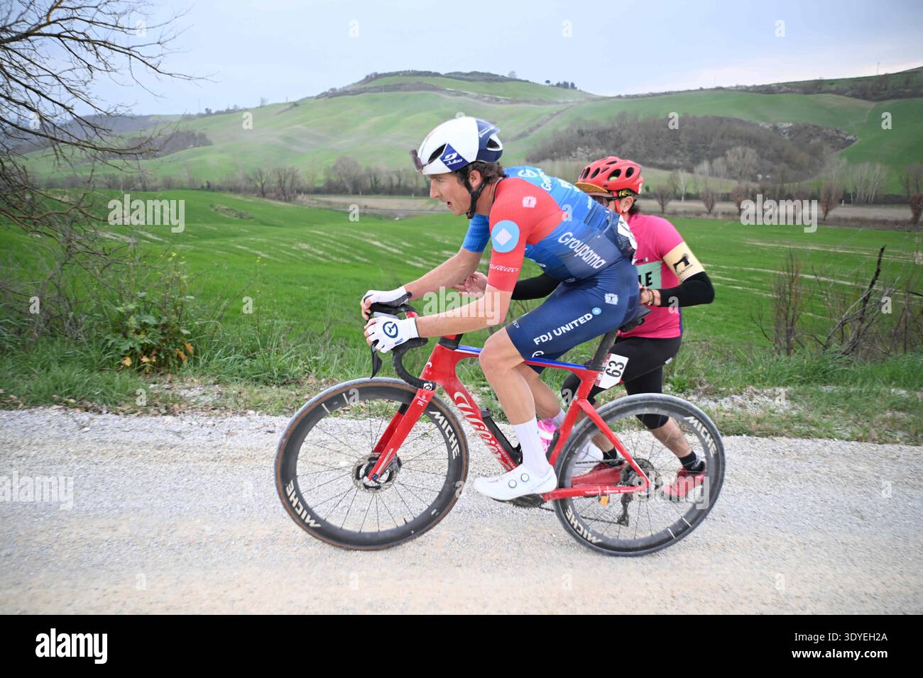 07-03-2026 Strade Bianche; 2026, Groupama - Fdj United; Donnenwirth ...