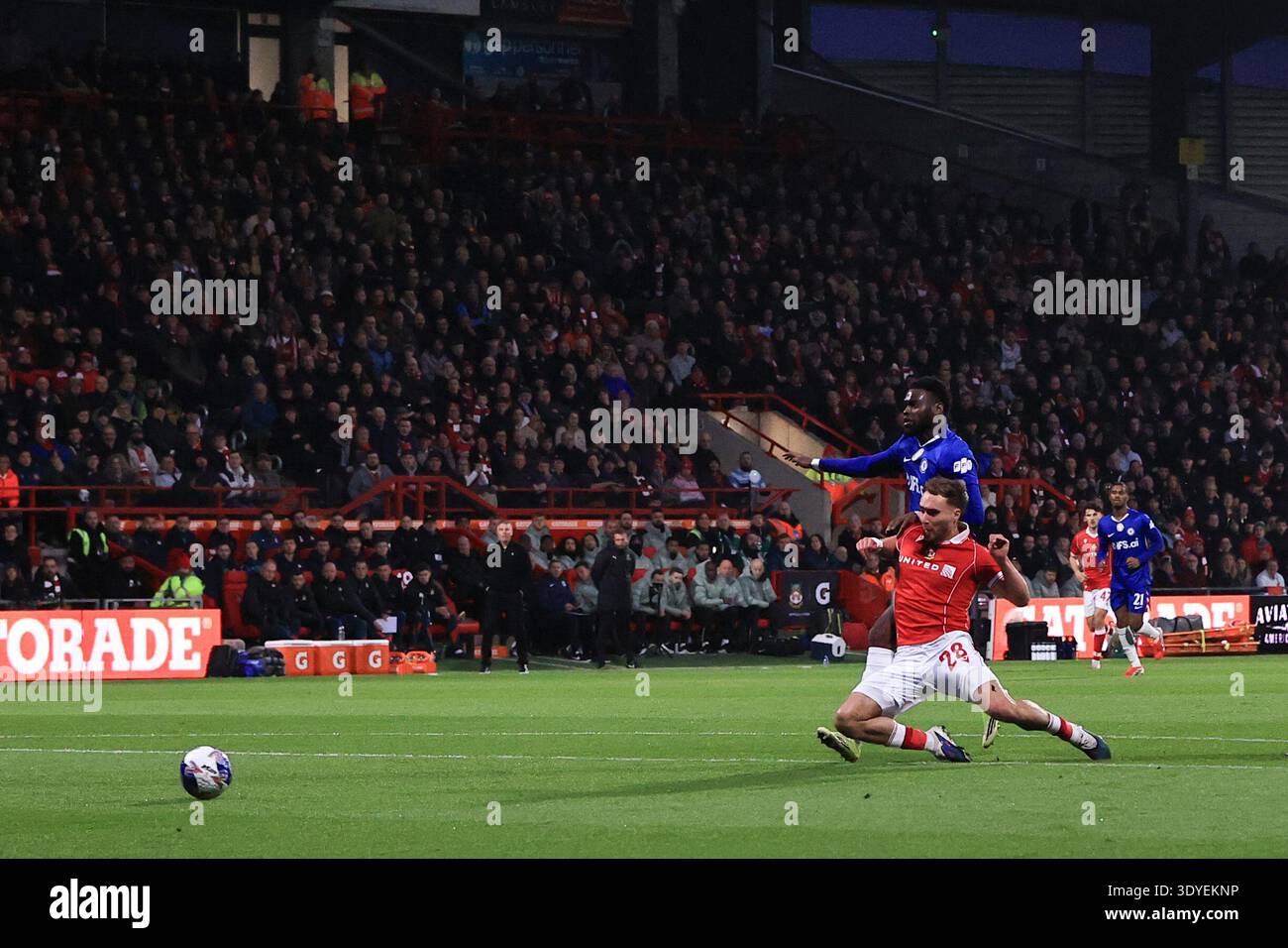 7th March 2026; Racecourse Ground, Stok Cae Ras, Wrexham, Wales; FA Cup ...