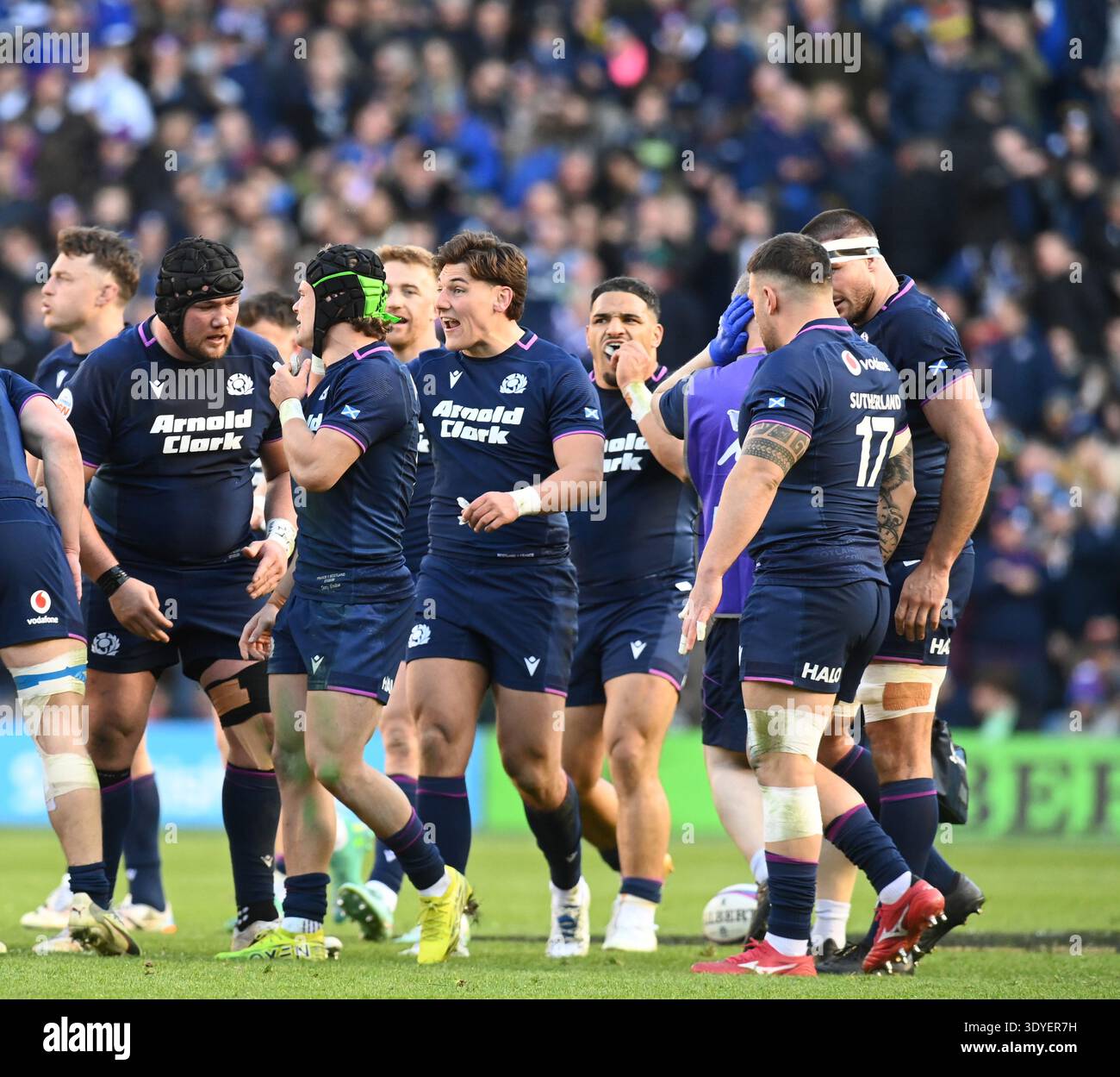 Scottish Gas Murrayfield Edinburgh. Scotland.UK.7th March 26 Six ...