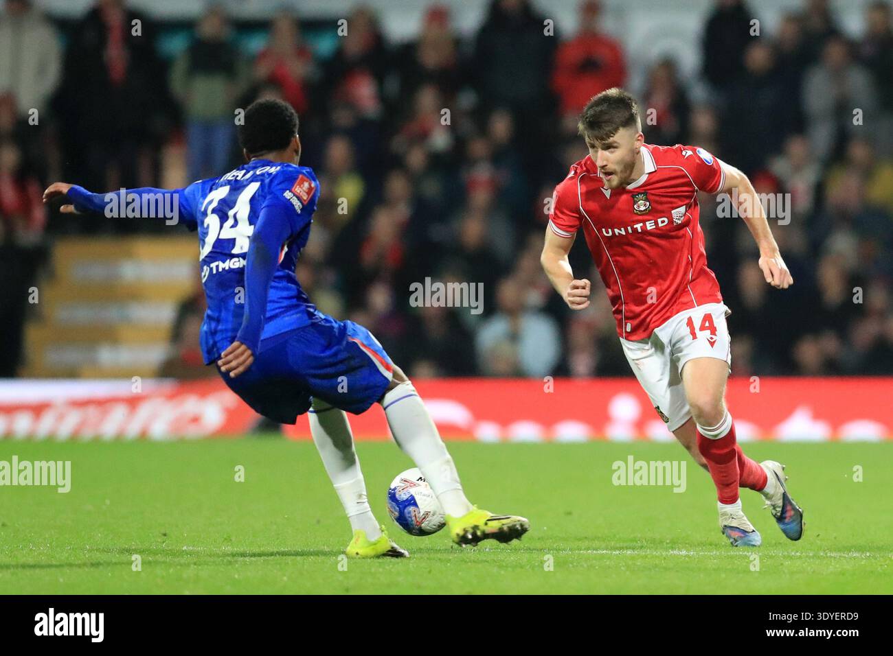 7th March 2026; Racecourse Ground, Stok Cae Ras, Wrexham, Wales; FA Cup ...