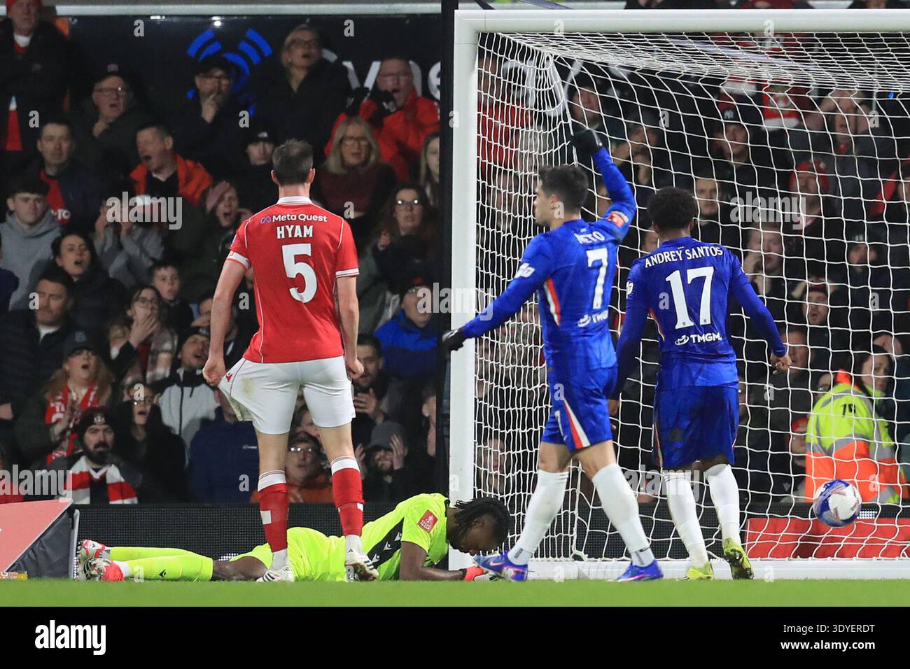 7th March 2026; Racecourse Ground, Stok Cae Ras, Wrexham, Wales; FA Cup ...