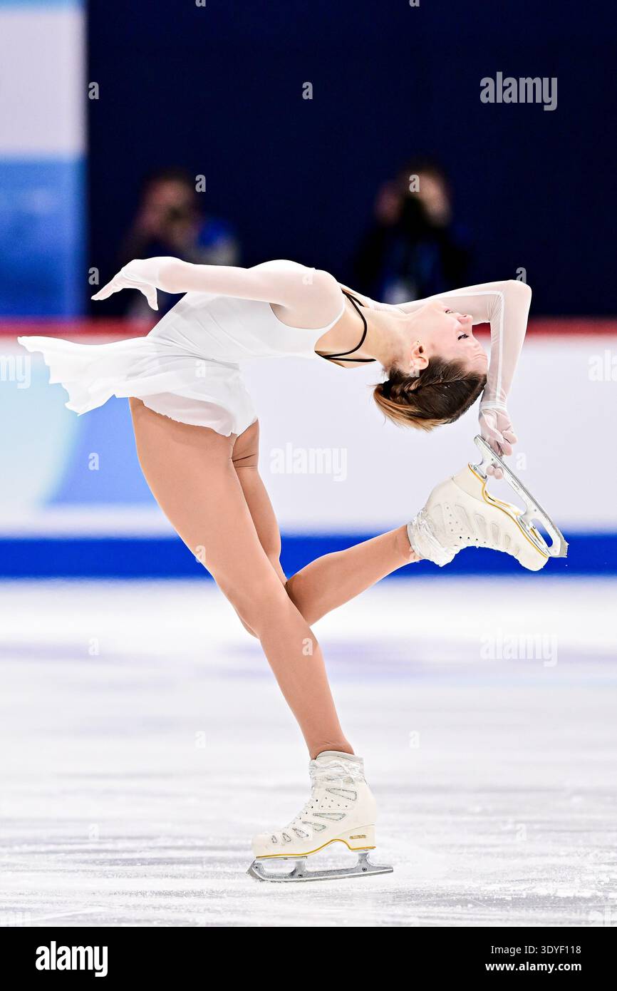 Sophia SHIFRIN (ISR), during Junior Women Free Skating, at the ISU ...