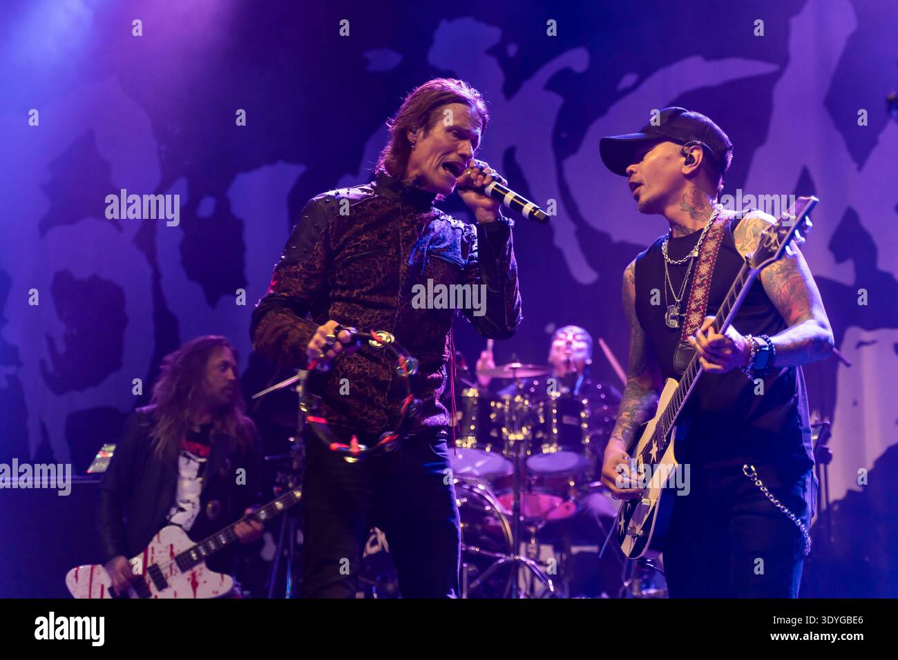 London, Buckcherry concert at the O2 Kentish Town Forum. Pictured: Josh ...