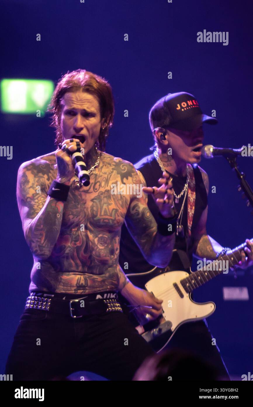 London, Buckcherry concert at the O2 Kentish Town Forum. Pictured: Josh ...