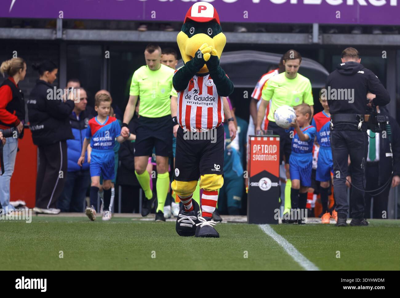 Rotterdam - Sparta Piet during the 2025/2026 Eredivisie season. The ...