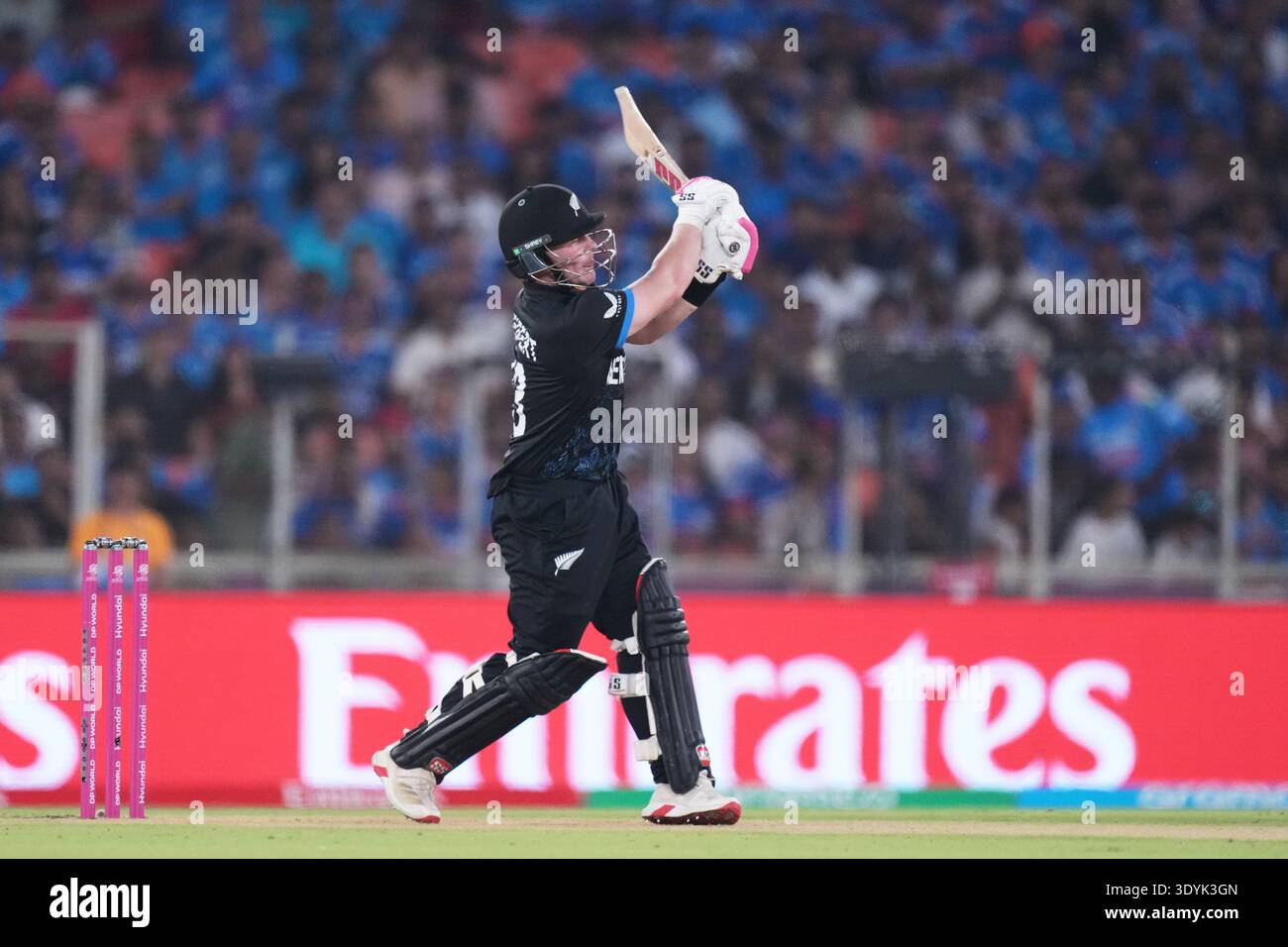 New Zealand's Tim Seifert plays a shot during the T20 World Cup cricket ...