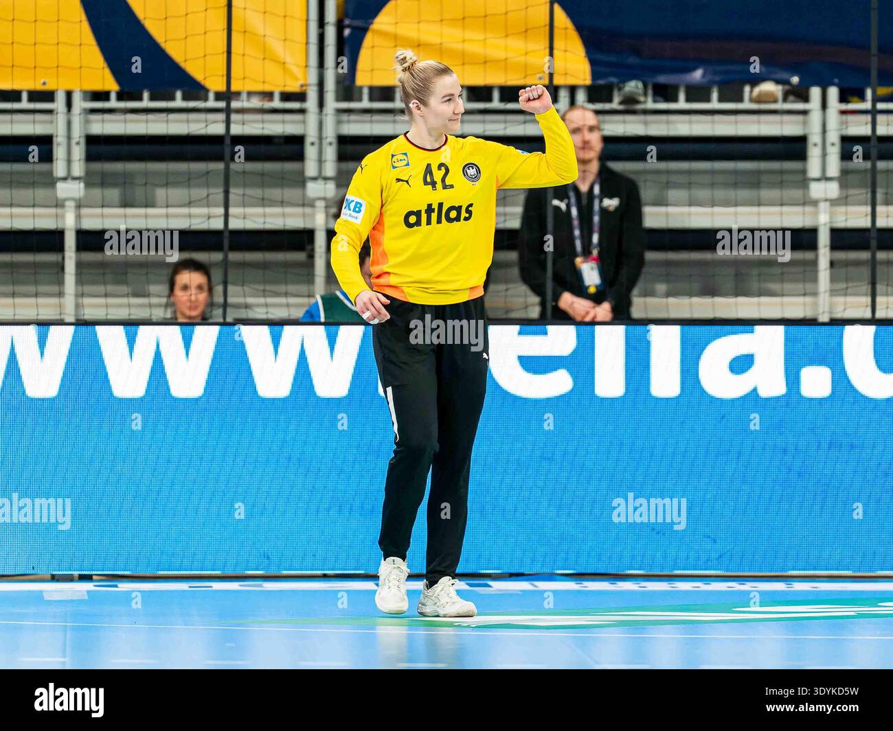 Katharina Filter (Deutschland, #42) ballt die Jubelfaust, Deutschland ...