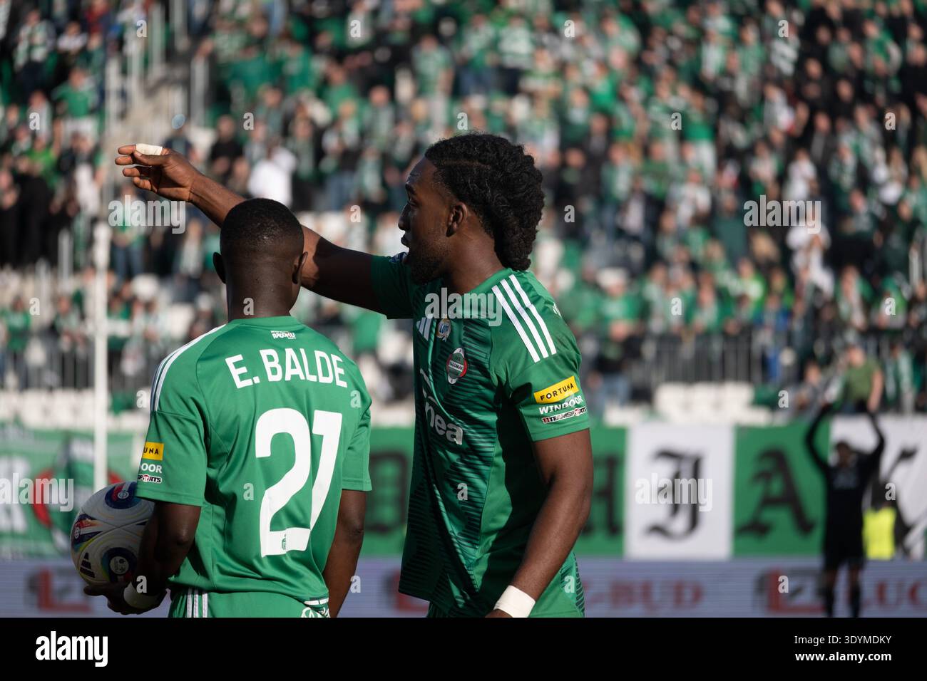Radom, Poland. 8th March 2026. JOSH WILSON-ESBRAND and ELVES BALDE of ...