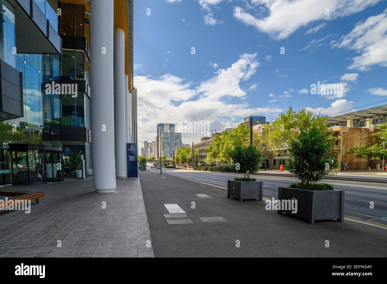 Adelaide cbd streetscape architecture hi-res stock photography and ...