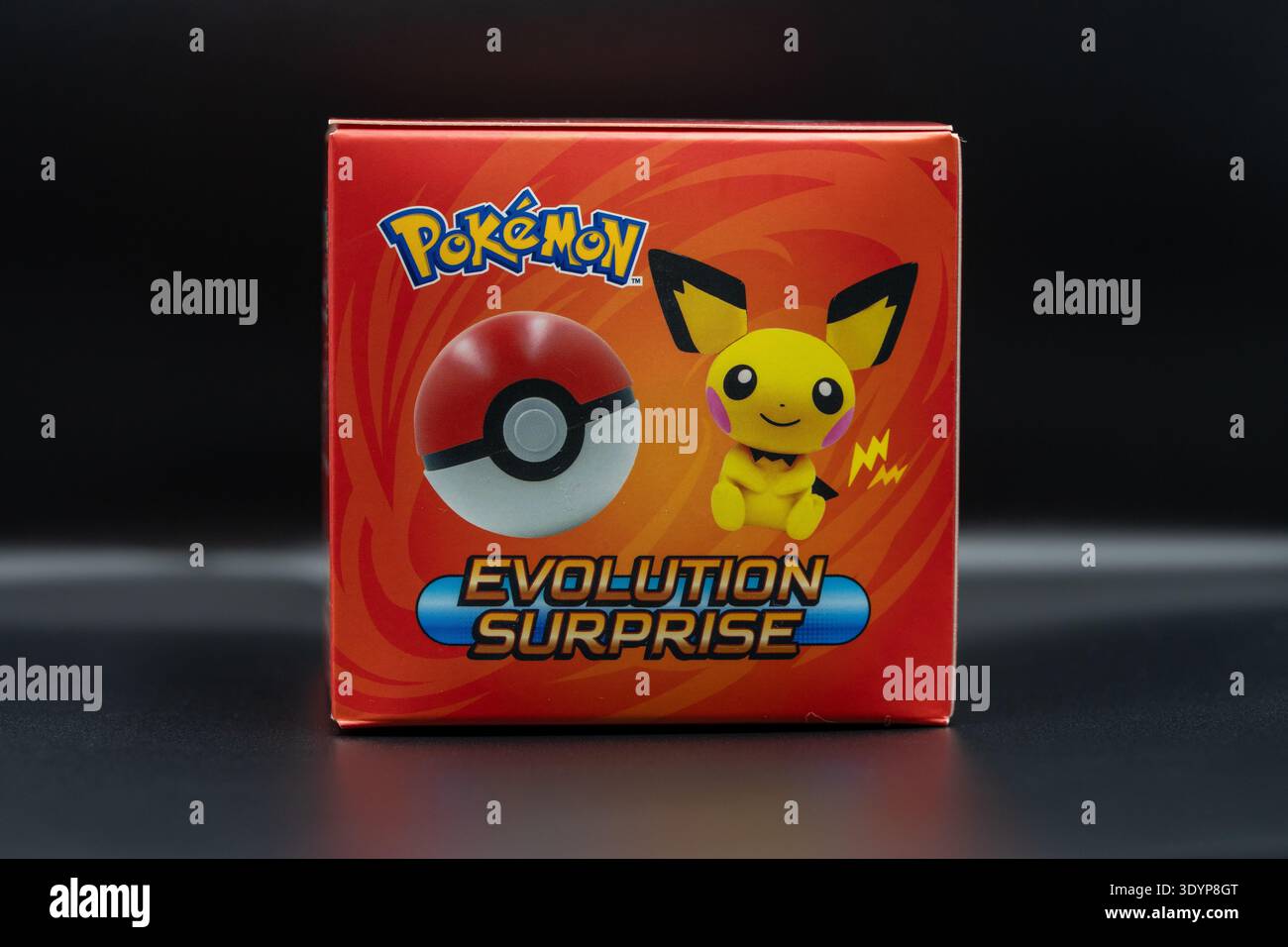 Pokemon Evolution Surprise collectible toy packaging box from Jollibee ...