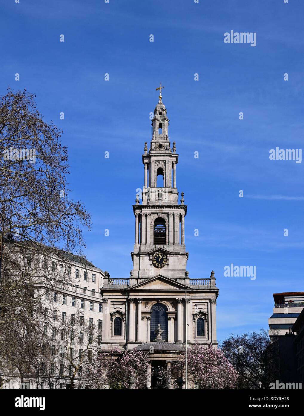 St Mary le Strand Parish Church, London, England, UK Stock Photo - Alamy
