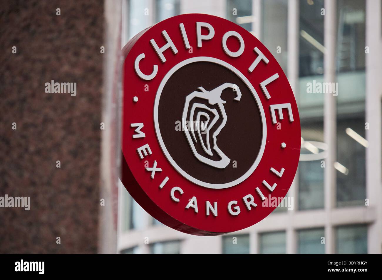 Chipotle logo hi-res stock photography and images - Alamy