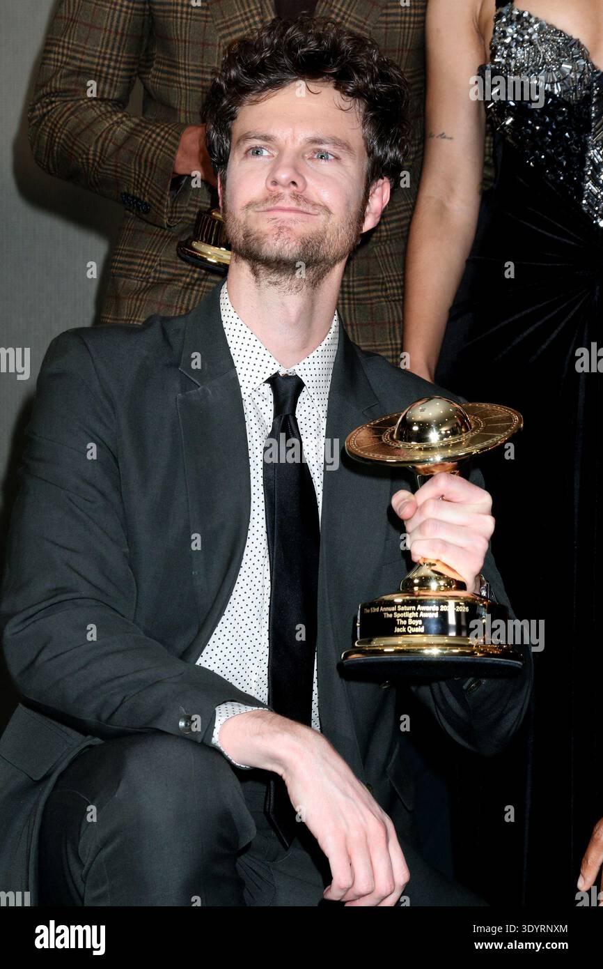 Universal City, USA. 8, March, 2026. Pictured left to right, Jack Quaid ...