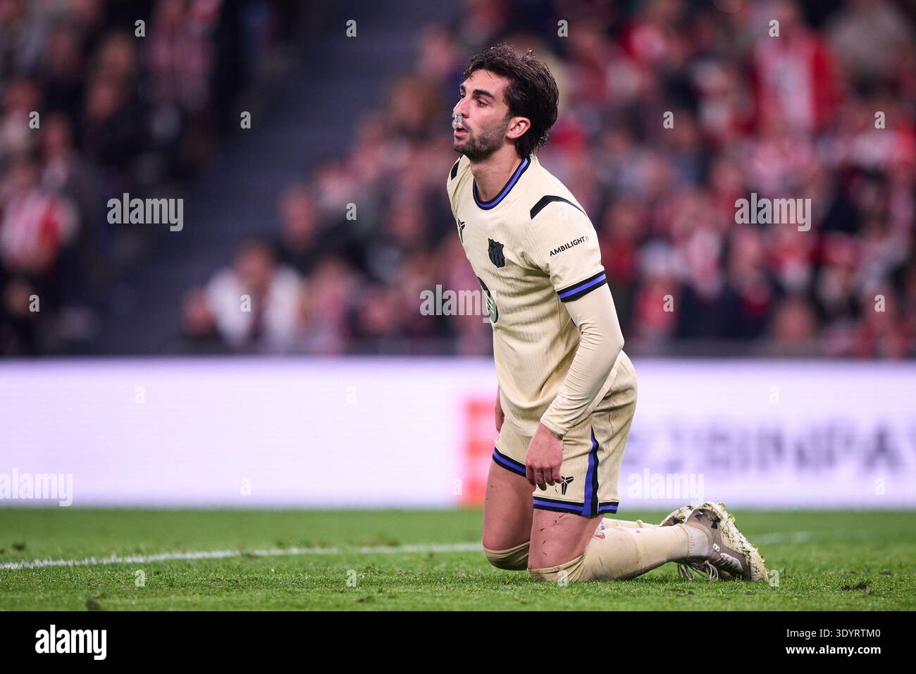 Ferran Torres of FC Barcelona looks on during the LaLiga EA Sports ...