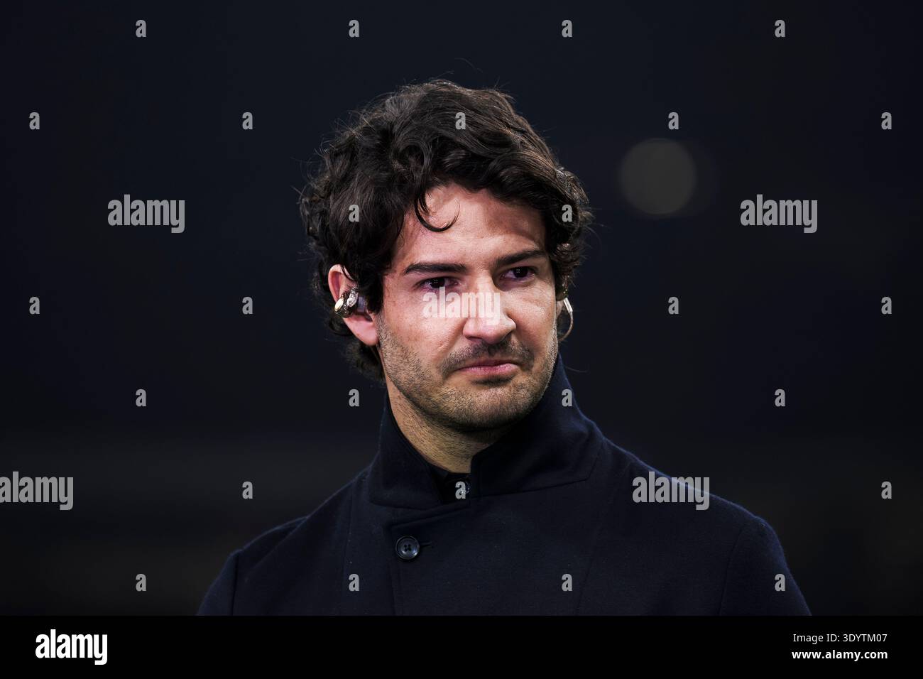 Alexandre Pato, former footballer, looks on prior to the Serie A ...