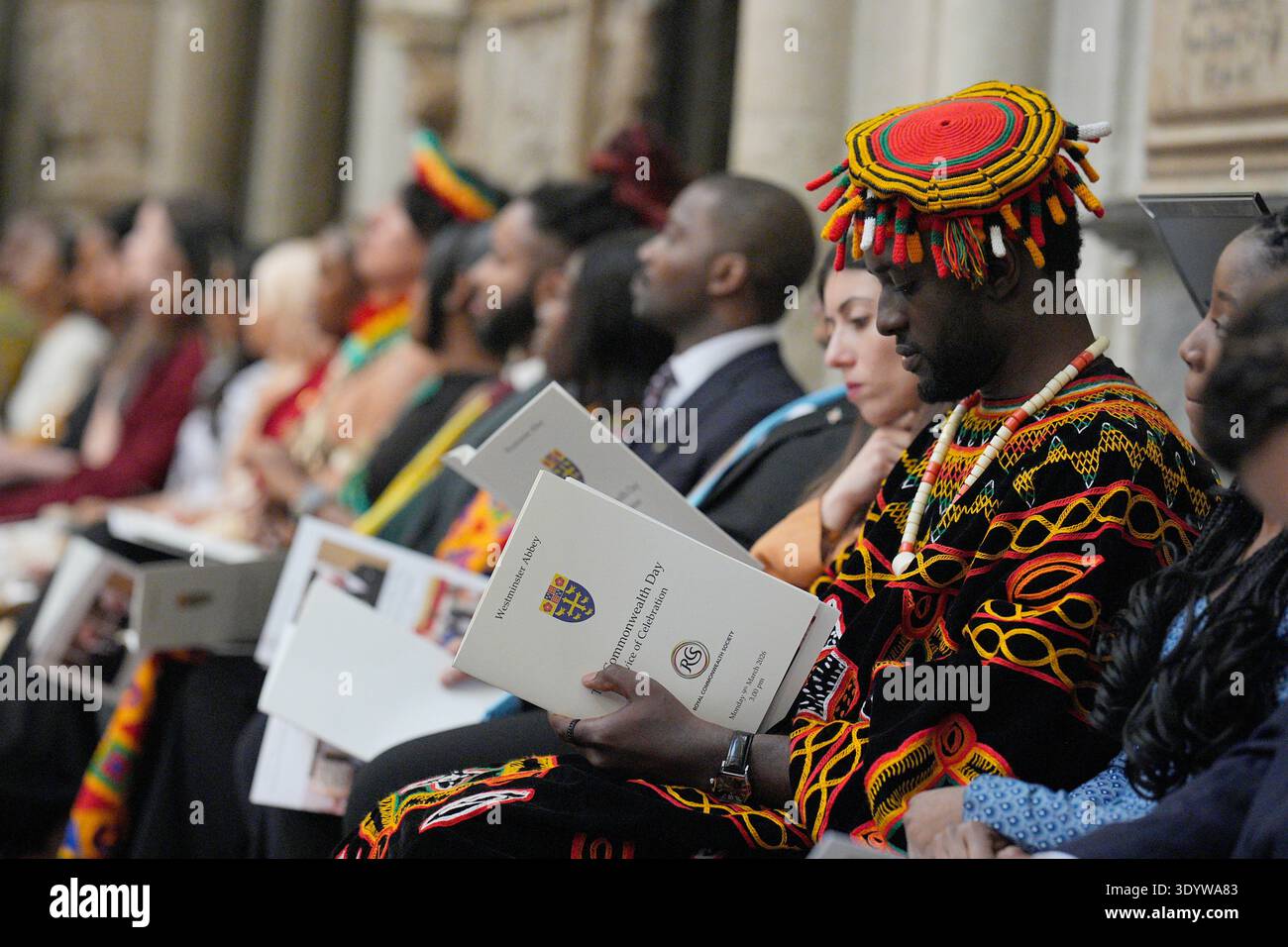 The congregation during the annual Commonwealth Day Service of ...