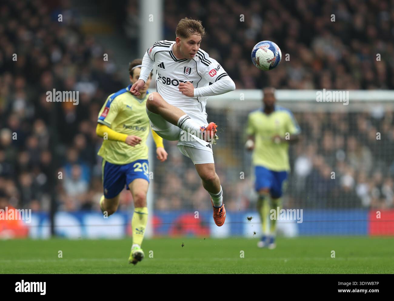 LONDON, ENGLAND, MARCH 8: Emile Smith Rowe of Fulham during the match ...