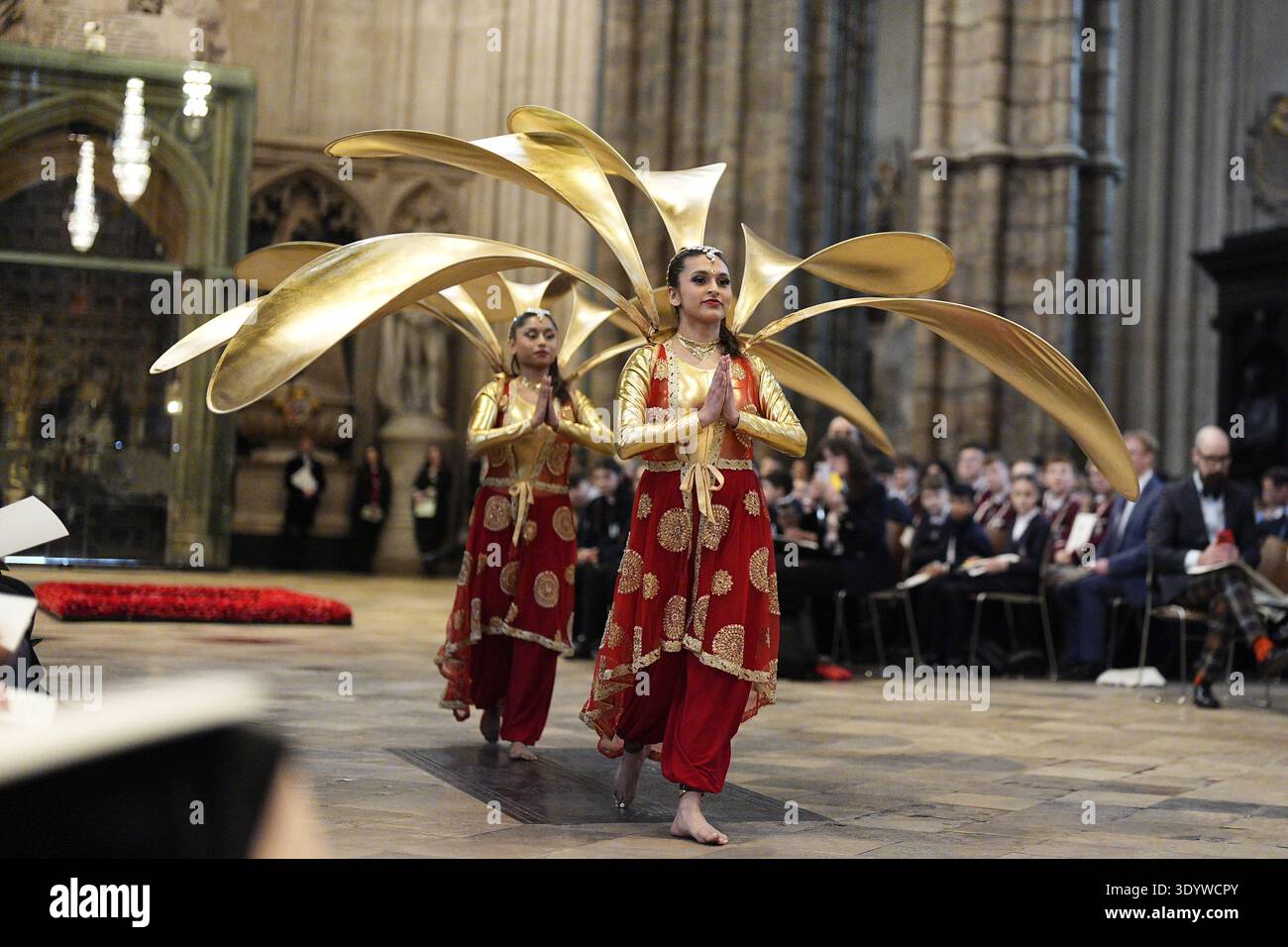 Dancers perform during the annual Commonwealth Day Service of ...