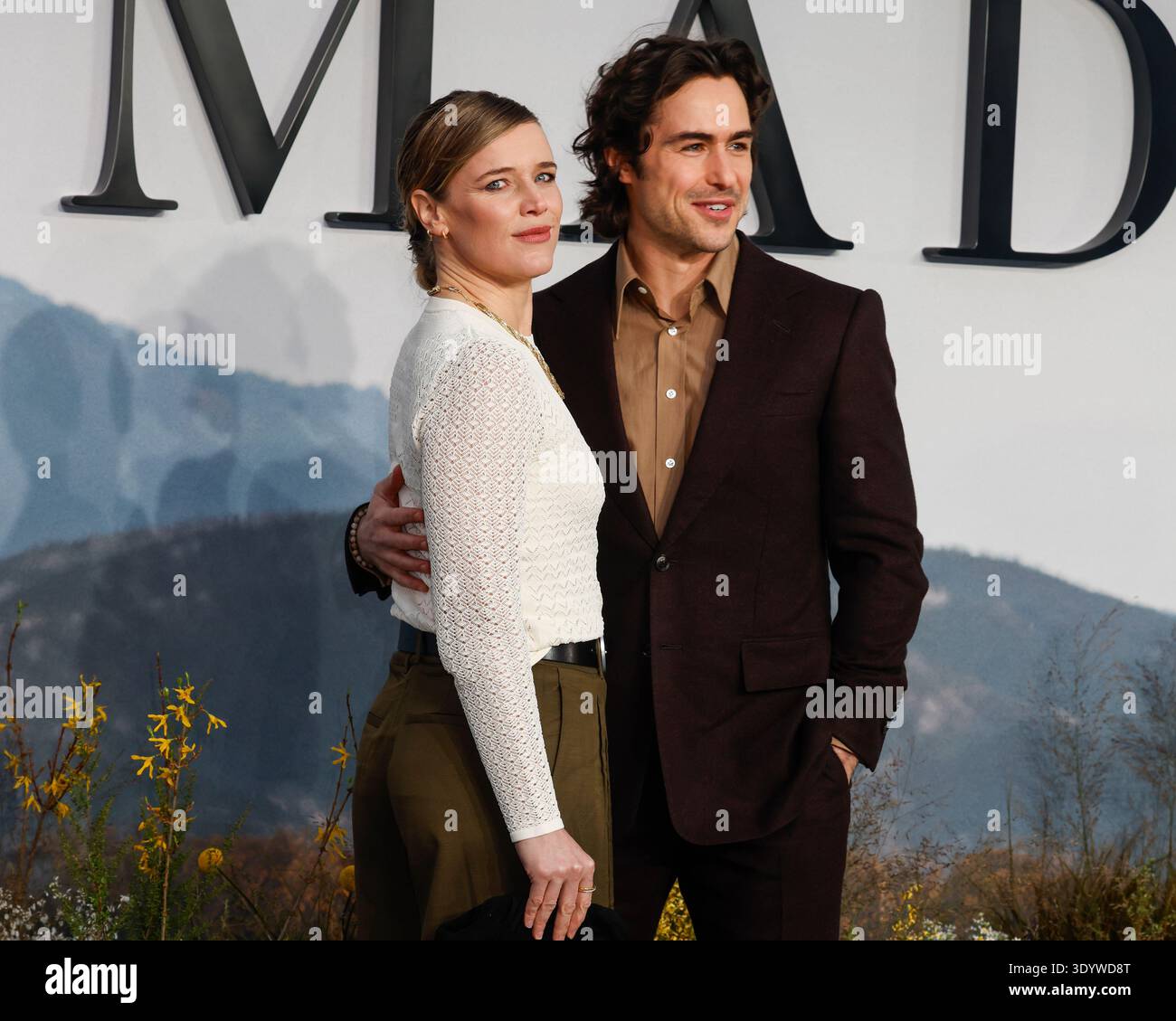 Kate Hewitt and Ben Schnetzer attend The Madison European Premiere at ...