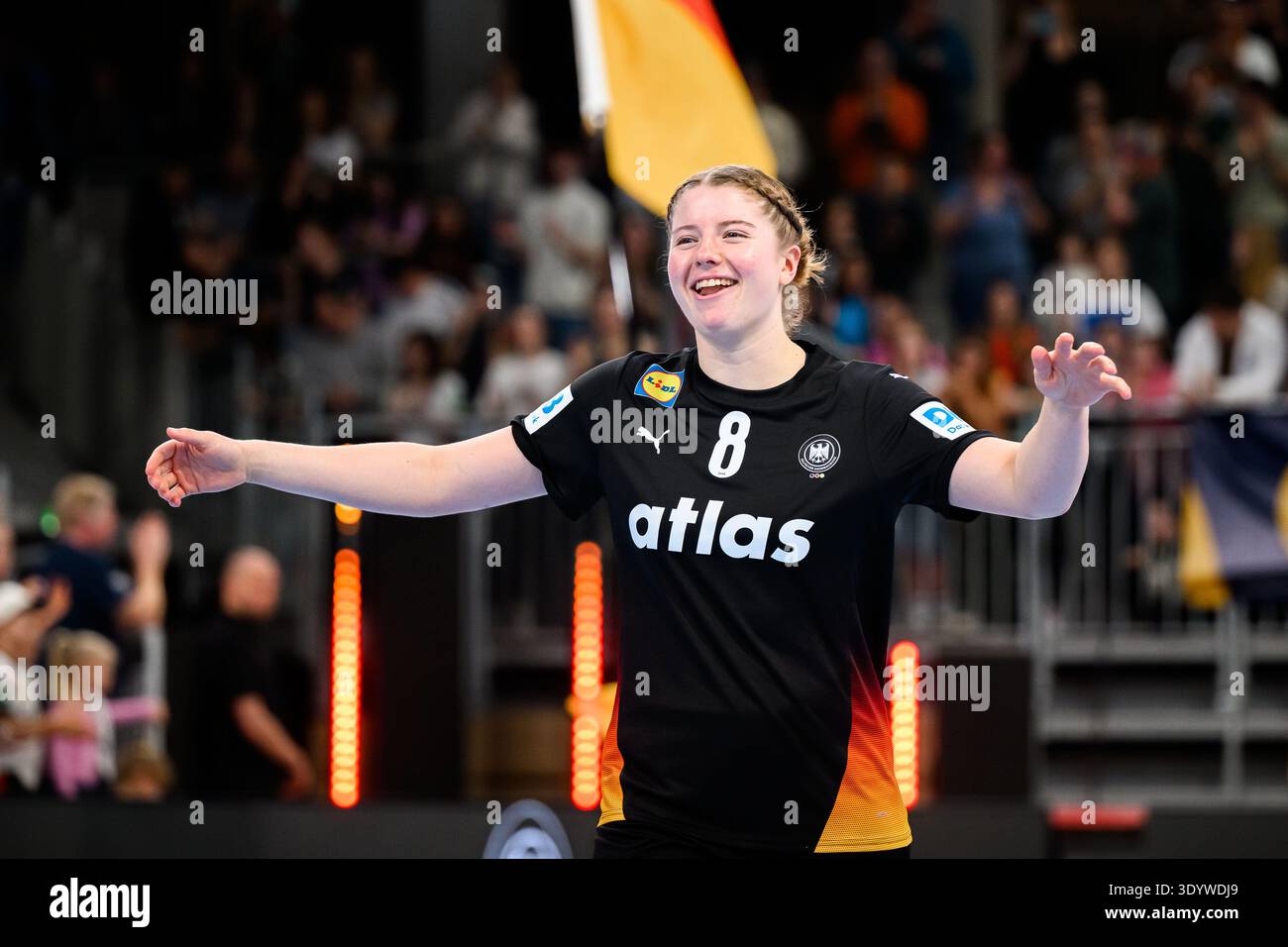 08 March 2026, Baden-Württemberg, Heidelberg: Handball, Women: European ...