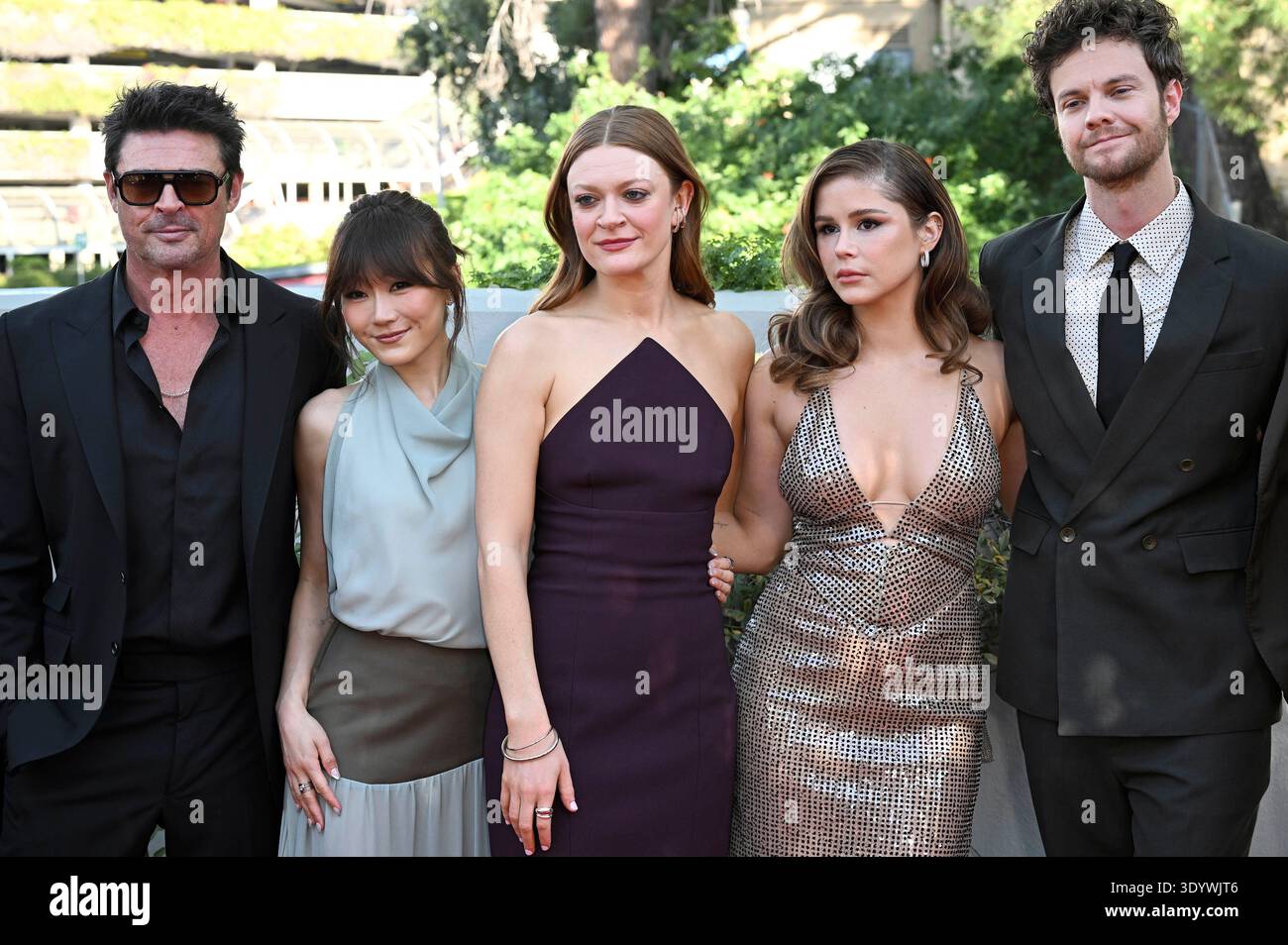 Karl Urban, Karen Fukuhara, Colby Minifie, Erin Moriarty and Jack Quaid ...