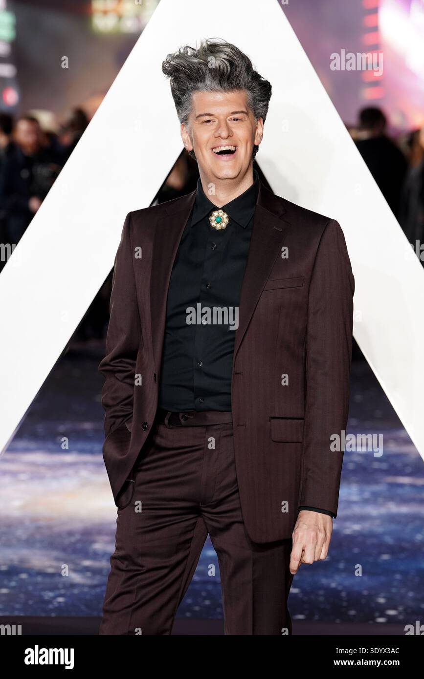 James Ortiz attends the world premiere of Project Hail Mary, at ...