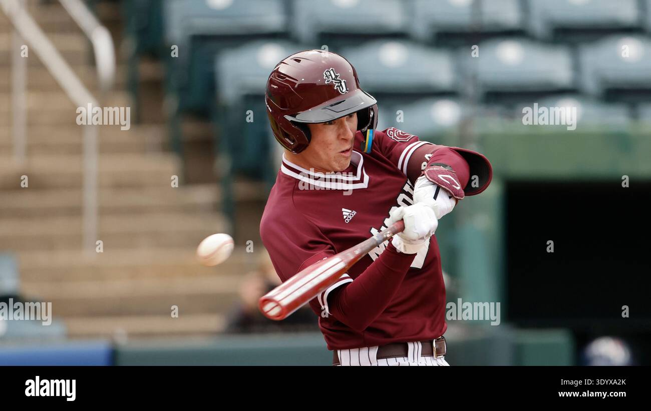 Missouri State's Jax Ryan (4) during an NCAA college baseball game on ...