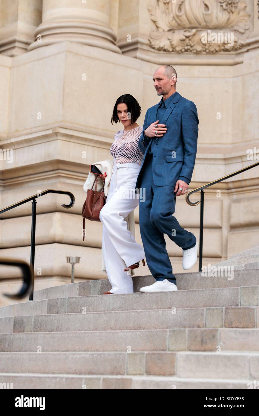 Paris, France. 9th March 2026. Debi Mazar outside of the Gabriela ...
