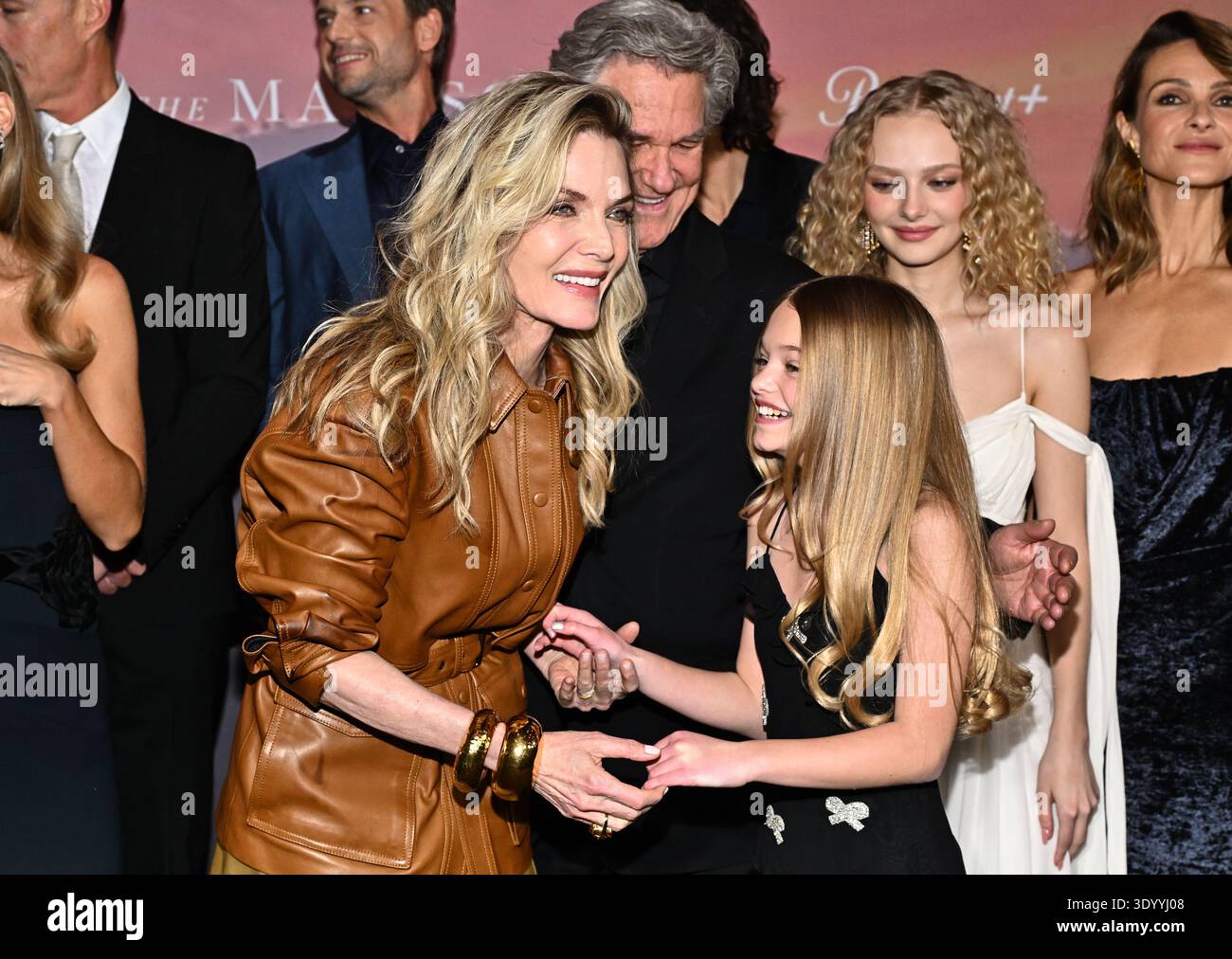 Michelle Pfeiffer, left, and Alaina Pollack attend the Paramount+ ...