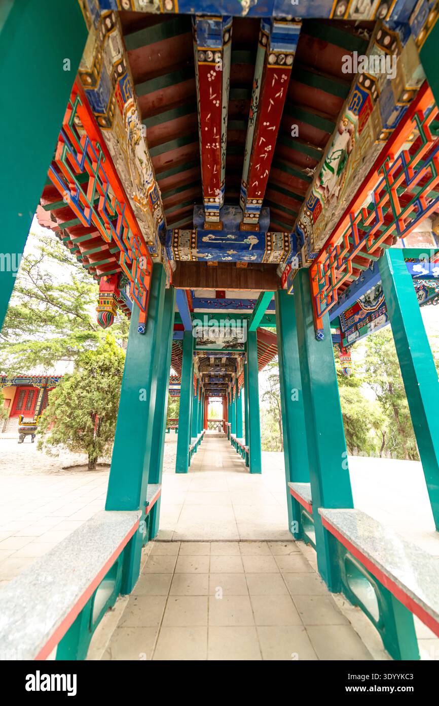 JUNE 2, 2025, LONGKOU, CHINA: Nanshan scenic area of the Jiaodong ...