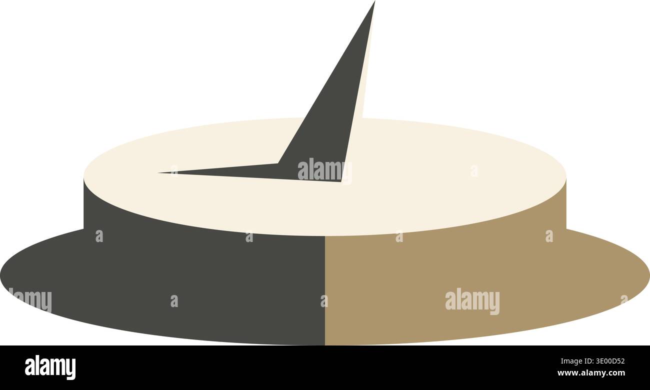 Sundial ancient time measurement Stock Vector Images - Alamy