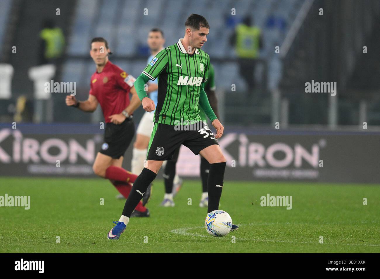 Olimpico Stadium, Rome, Italy - Luca Lipani of US Sassuolo during Serie ...
