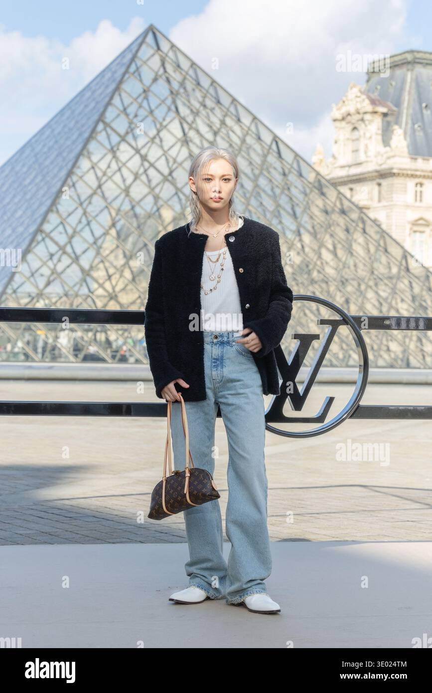 Felix pictured on photocall of Louis Vuitton Womenswear Fall/Winter ...