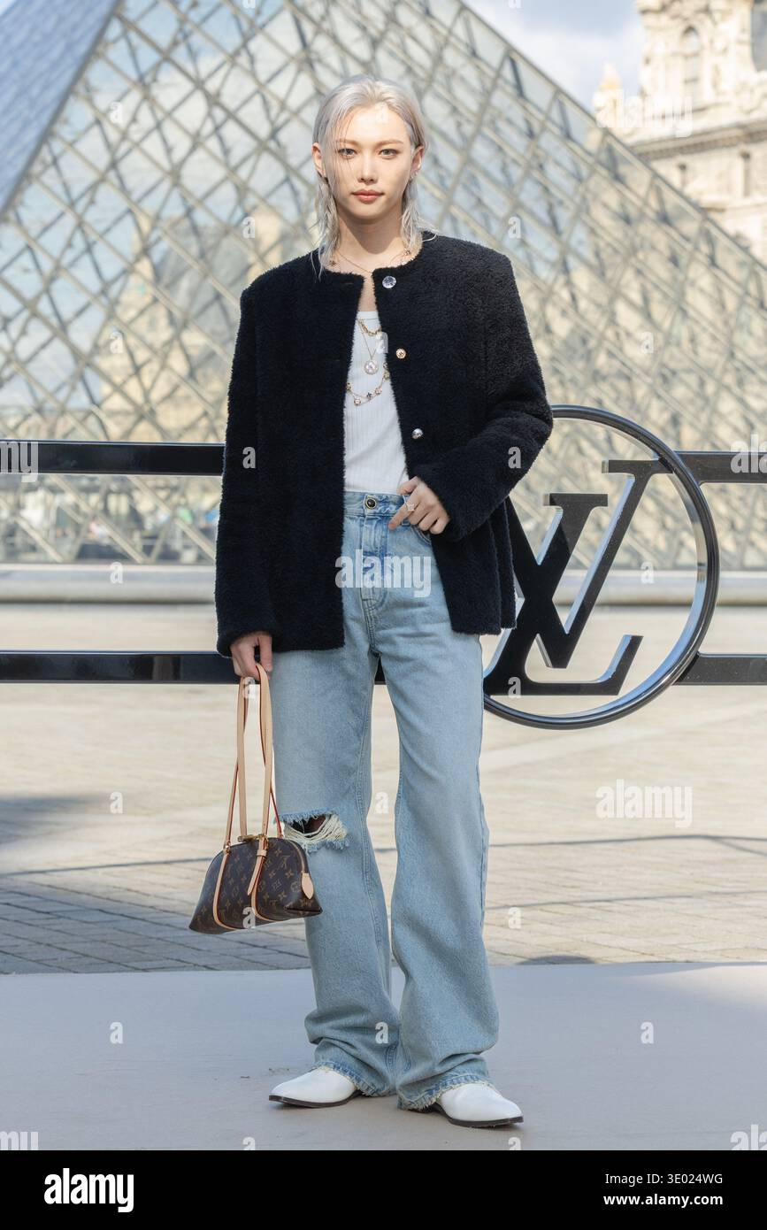 Felix pictured on photocall of Louis Vuitton Womenswear Fall/Winter ...
