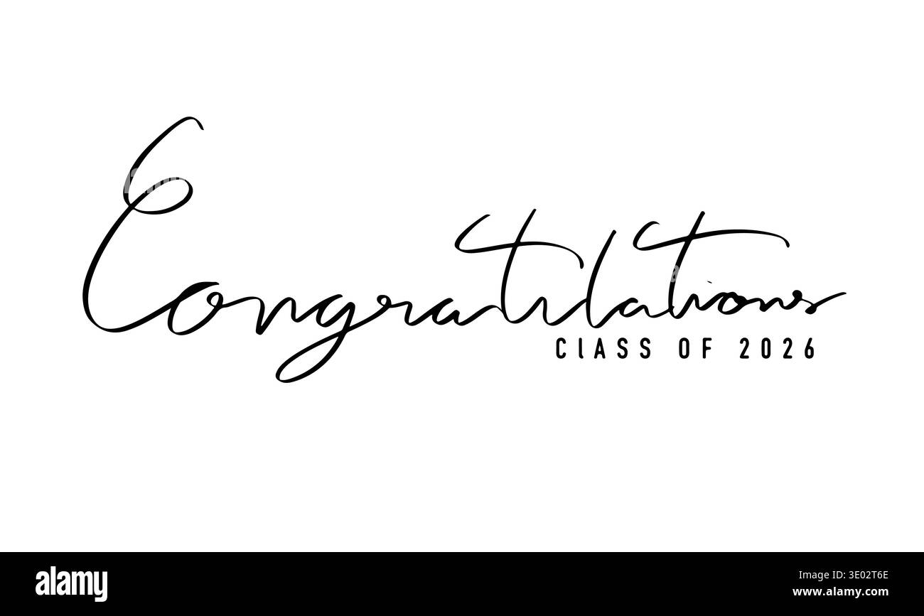 Class of 2026 graduation hi-res stock photography and images - Alamy