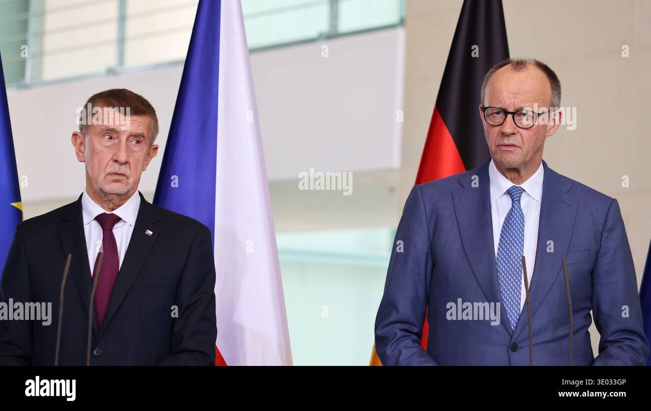 Berlin, Germany, 10th March. 2026. Press conference by Federal ...