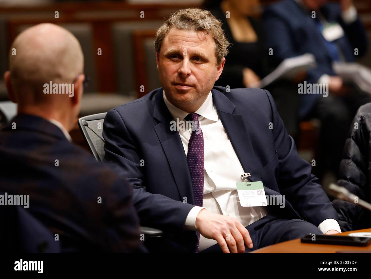 Mike Fegelman, executive director of Honest Reporting Canada, waits to ...