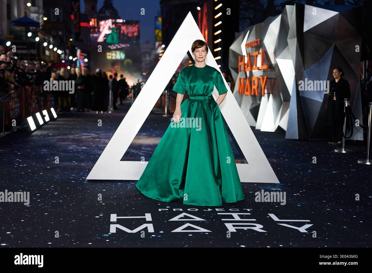Sandra Hüller poses for photographers upon arrival at the World ...