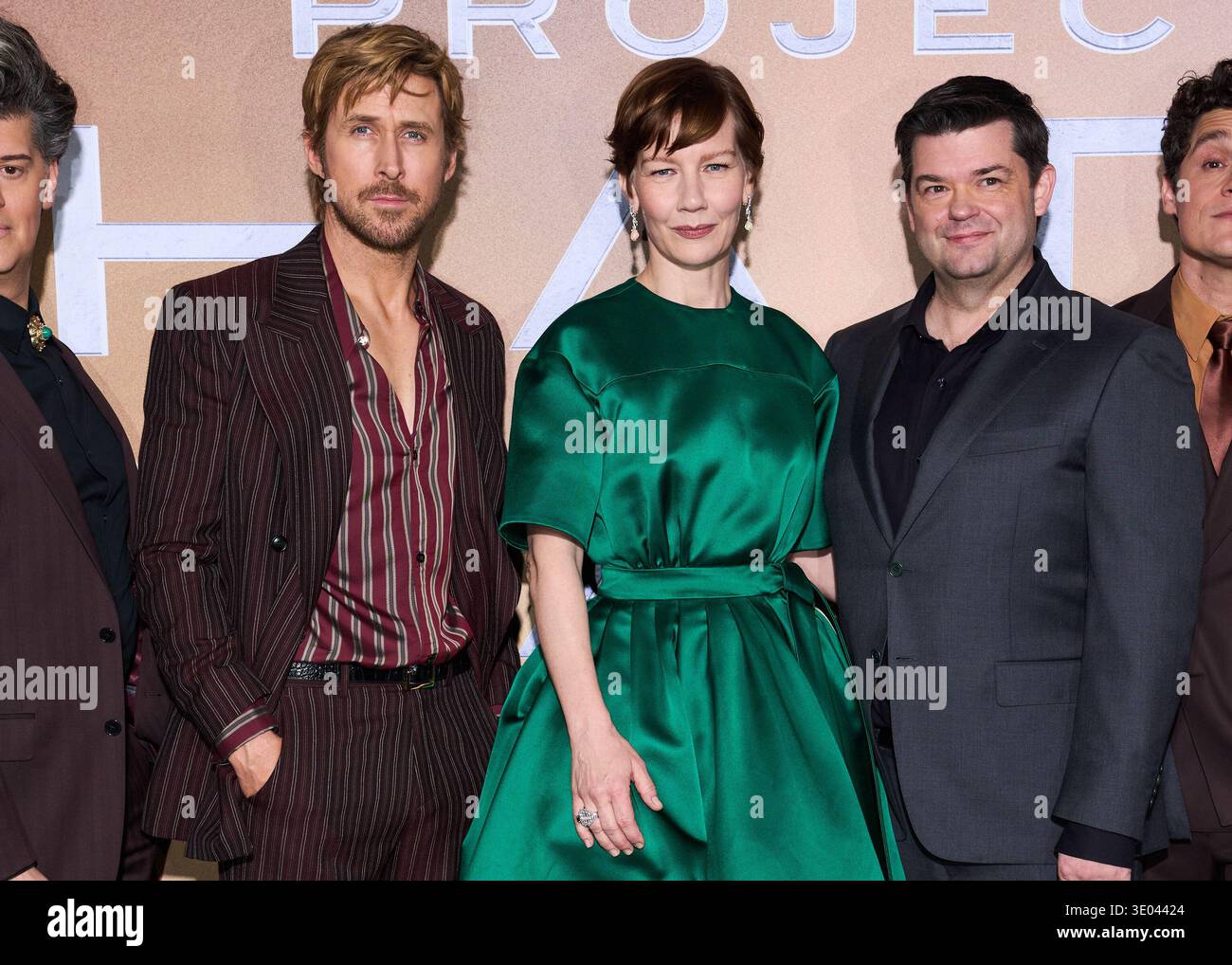 Ryan Gosling, Sandra Hüller and Chris Plante pose for photographers ...