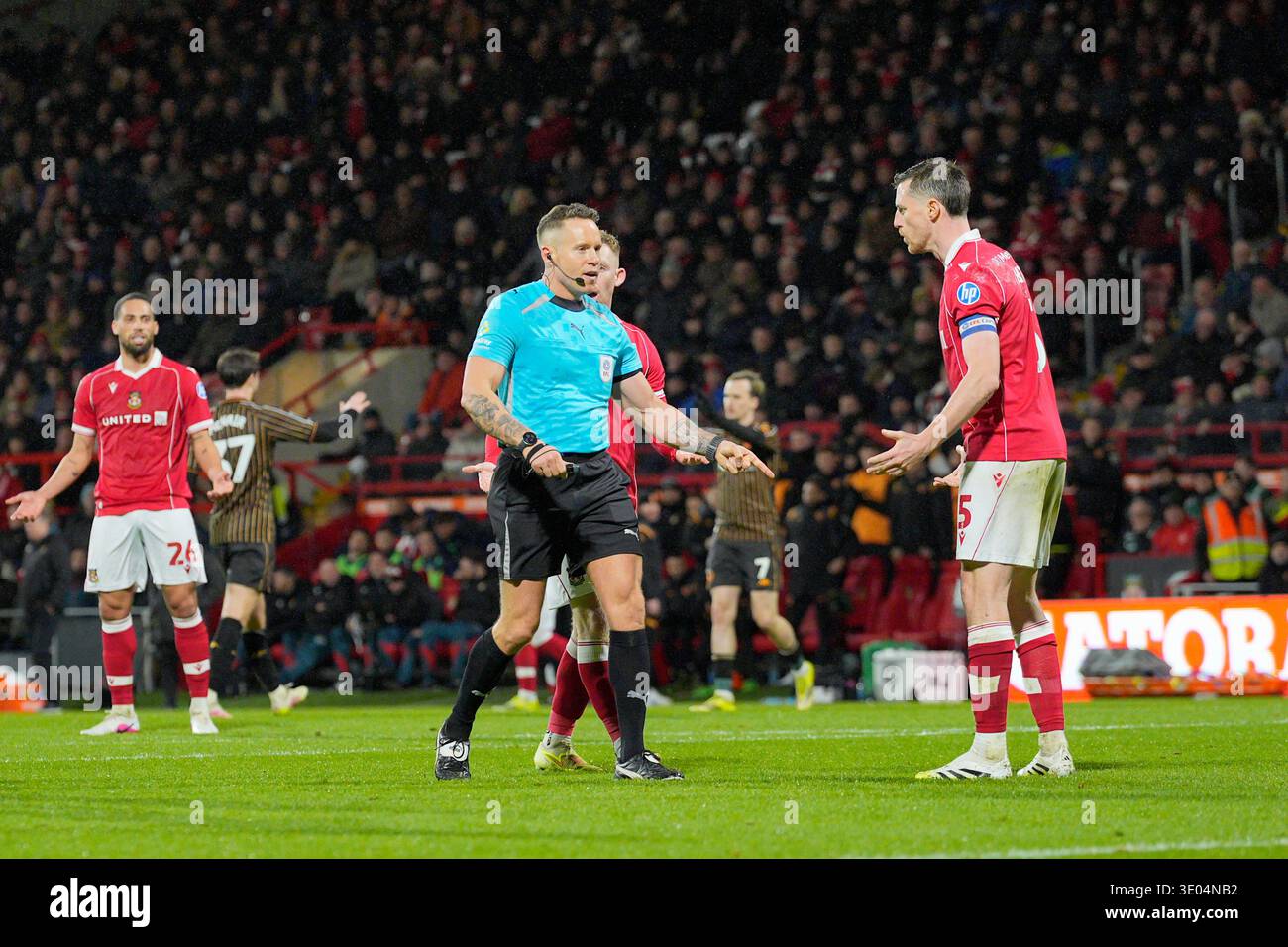 10th March 2026; Stok Cae Ras, Racecourse Ground, Wrexham, Wales; EFL ...