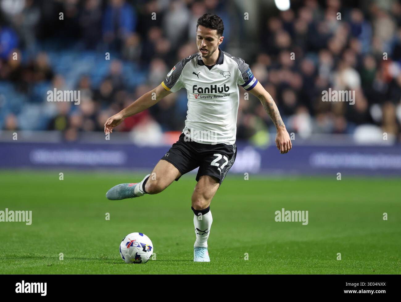 LONDON, ENGLAND, MARCH 10: Lewis Travis of Derby County during the ...