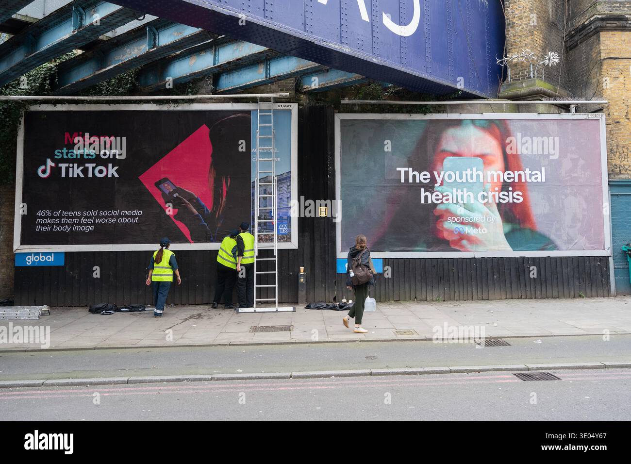 London, UK. 10 March 2026. Activists from campaign group, Mad Youth ...