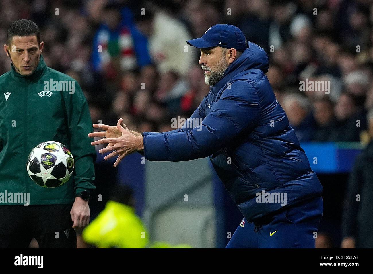Tottenham Hotspur's coach Igor Tudor during Champions League 2025/2026 ...