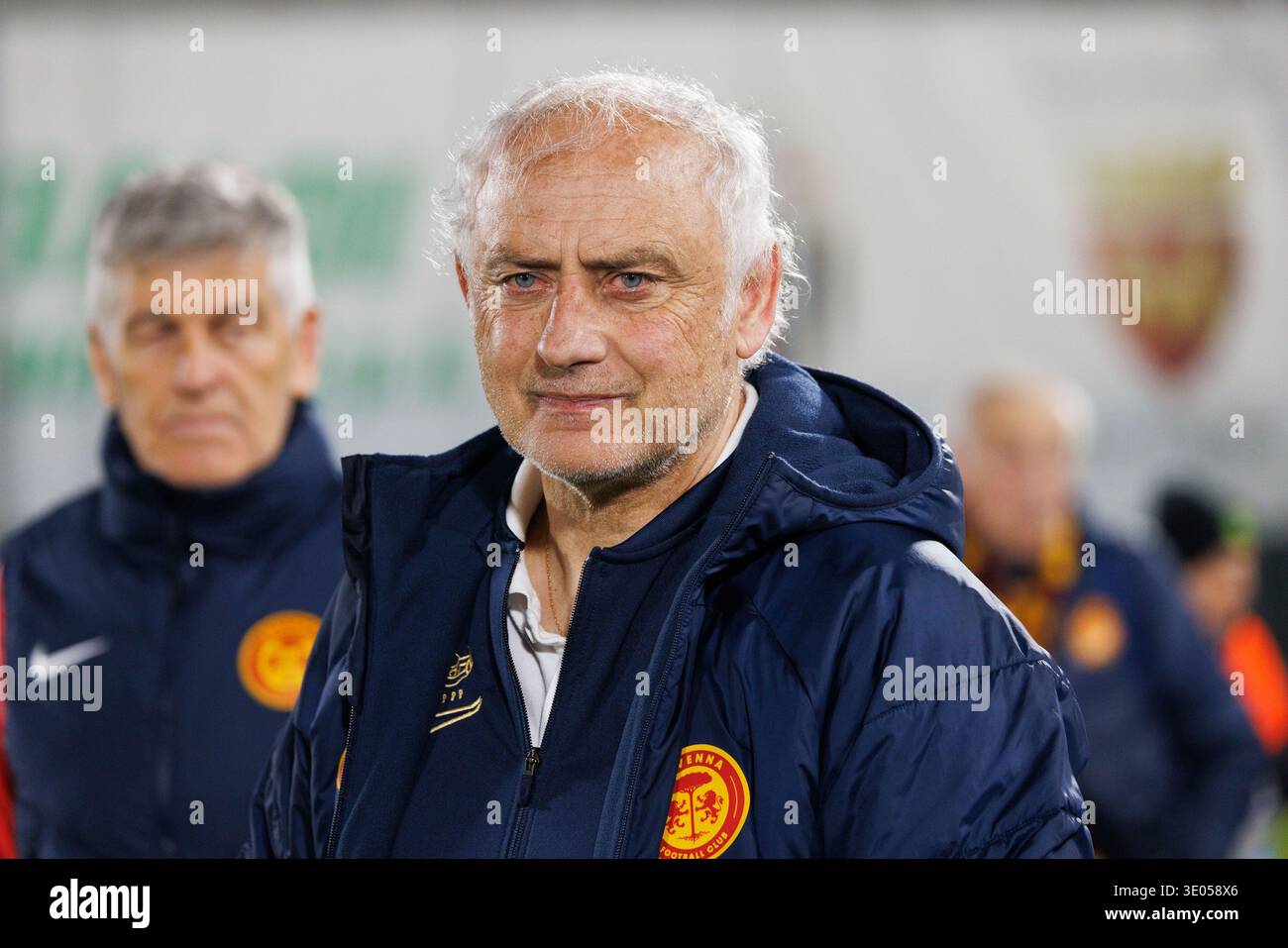 Coach of Ravenna FC Andrea Mandorlini is seen before the match between ...