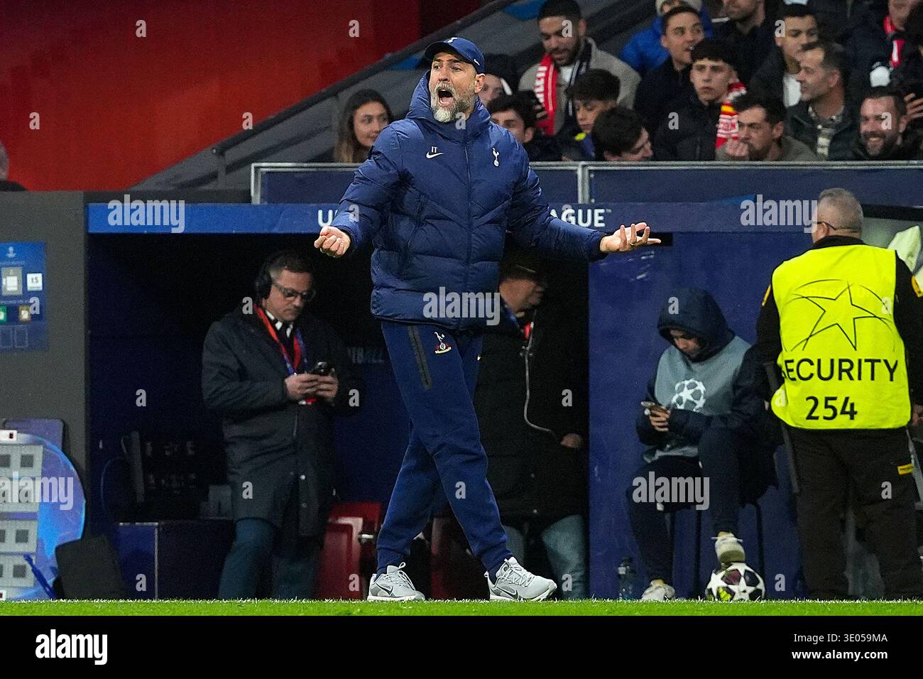 Tottenham Hotspur's coach Igor Tudor during Champions League 2025/2026 ...