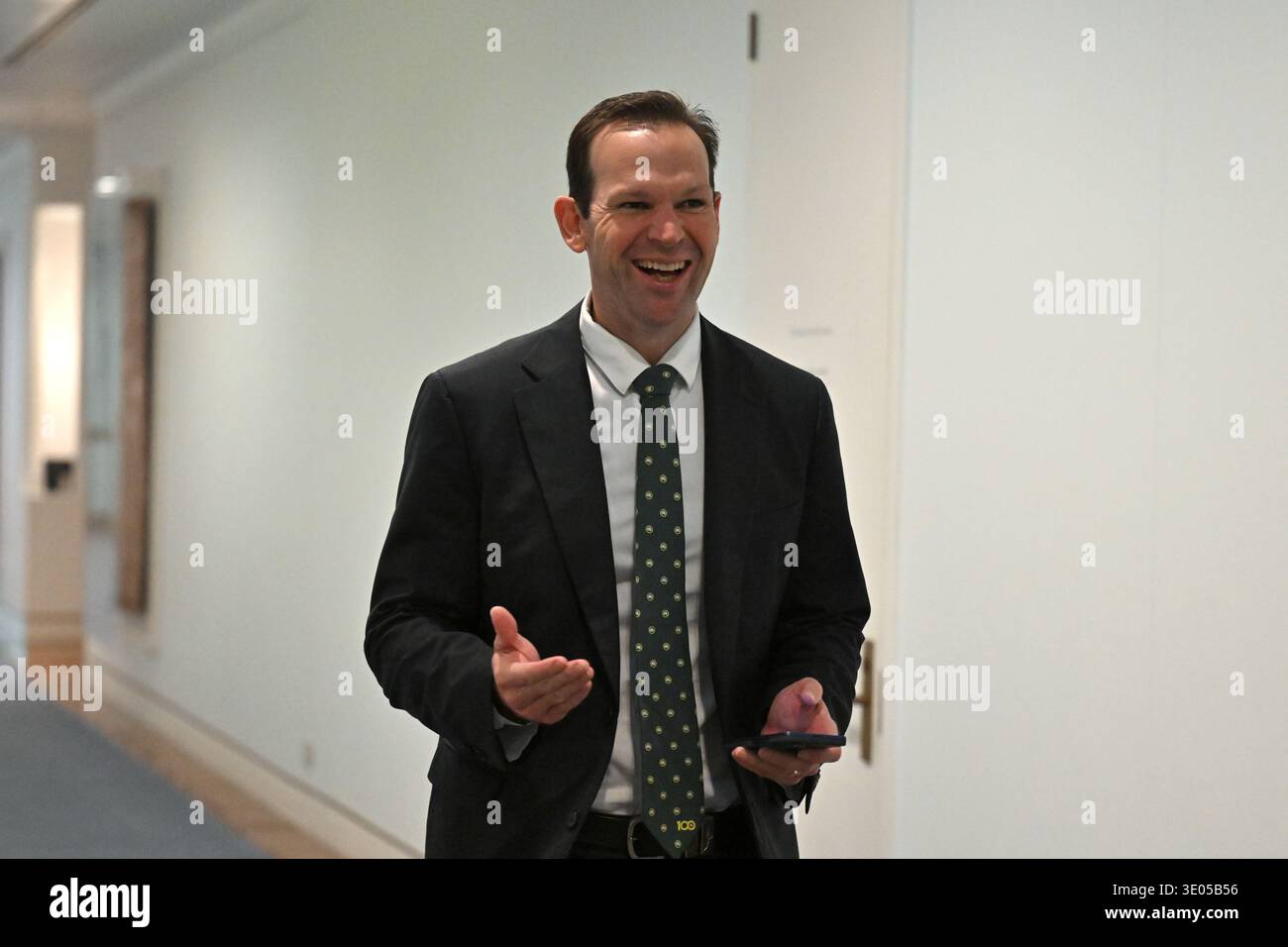 Nationals Senator Matt Canavan is seen at Parliament House in Canberra ...