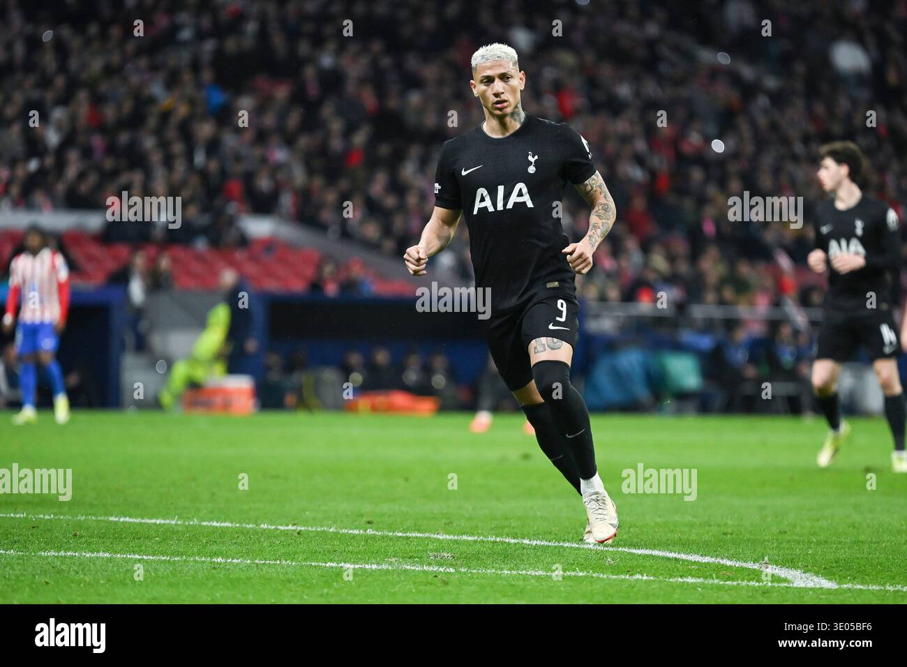 Richarlison of Tottenham Hotspur during the UEFA Champions League Round ...